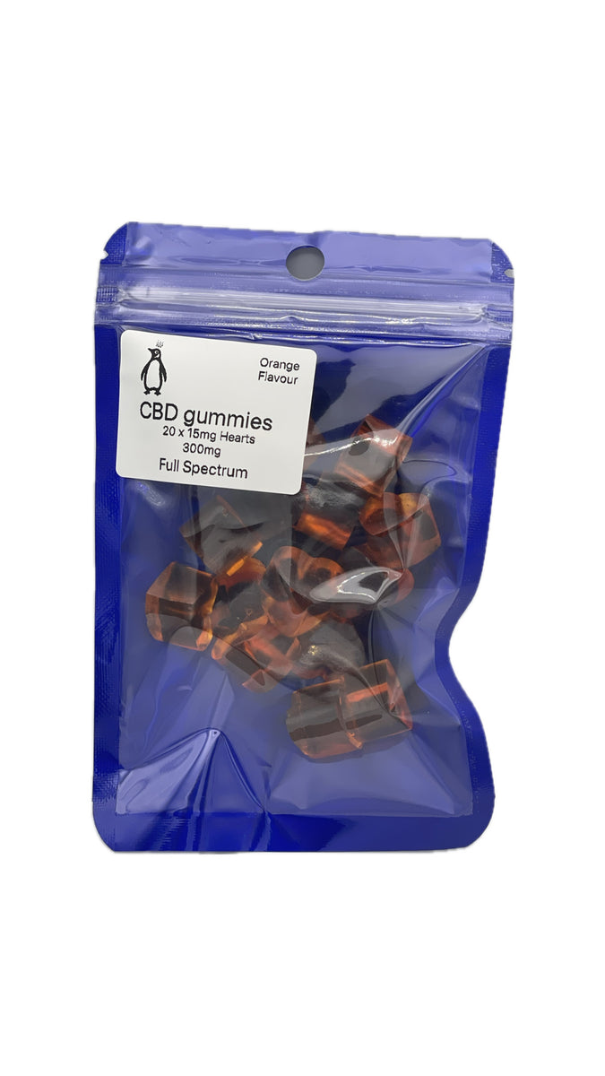 Pengking Full Spectrum CBD Gummies – 300mg (15 Hearts) – Got Loud UK